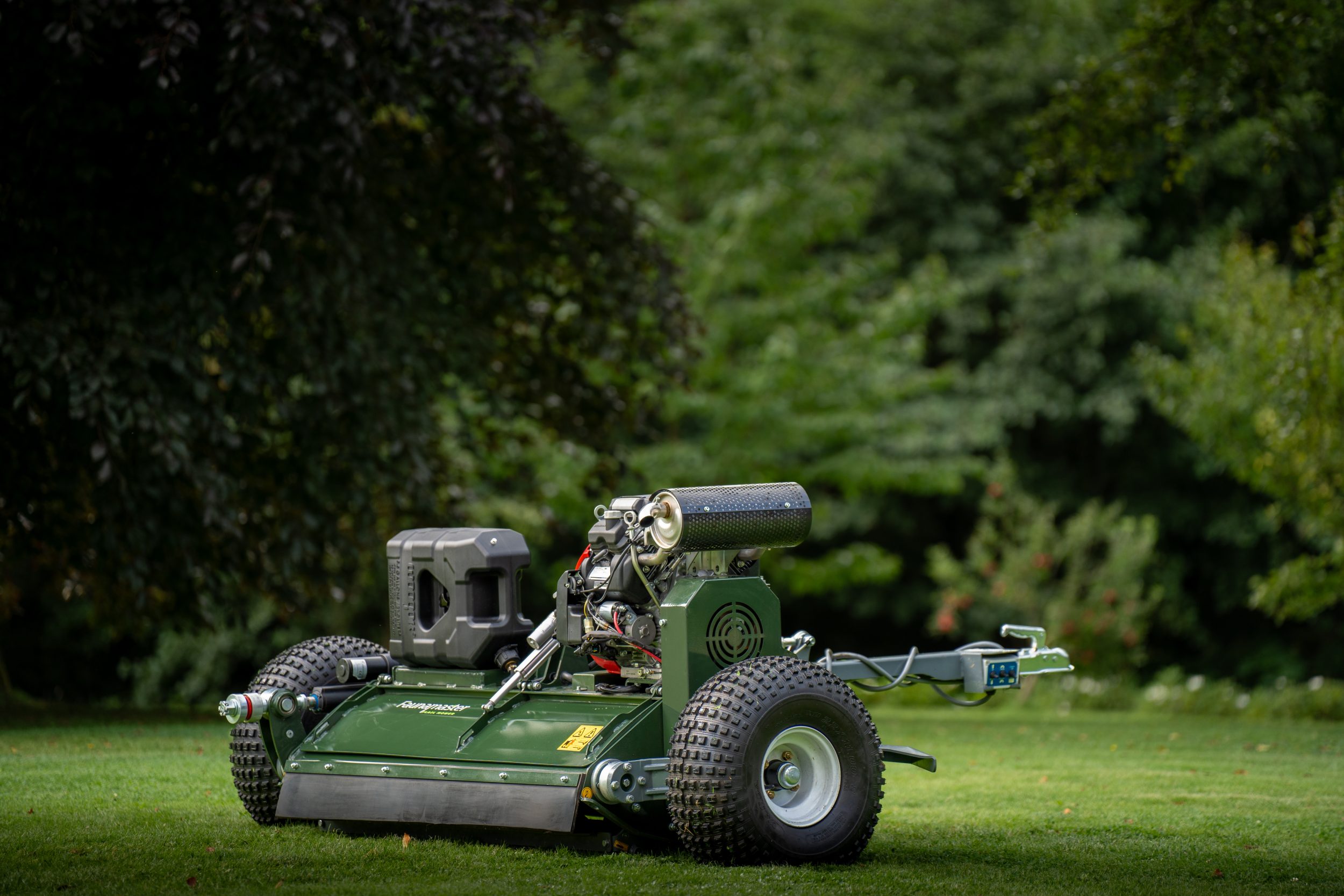 Flail mower atv